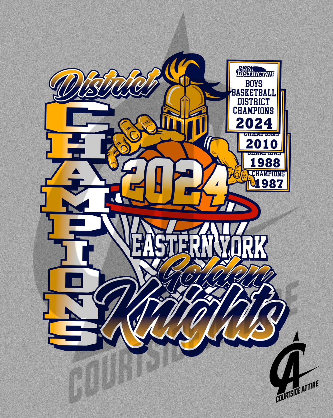 Eastern York 2024 District Champs Gear – Courtside Attire